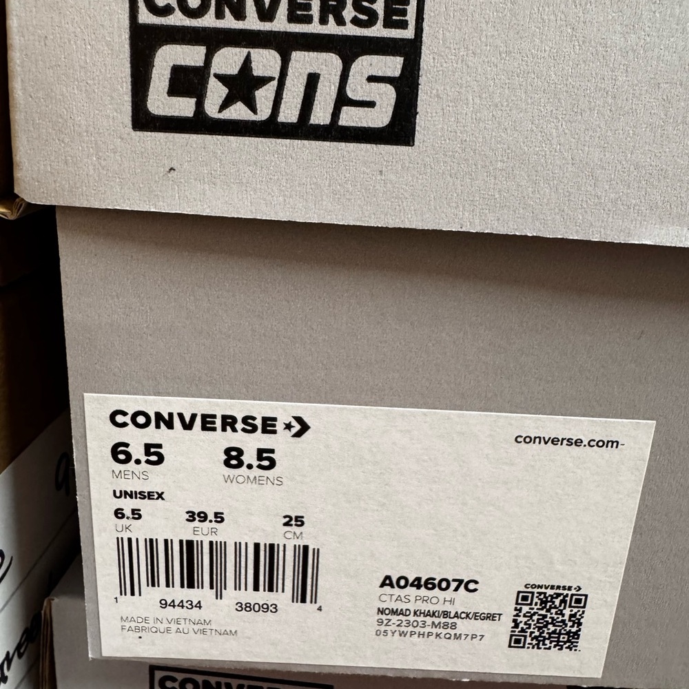 Converse | Shoes | Converse Cons Ctas Pro Hi Nomad Khakiblackegret ...